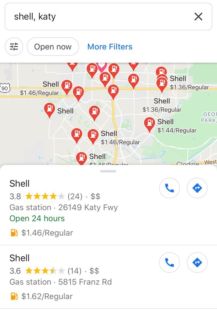 Shell Gas